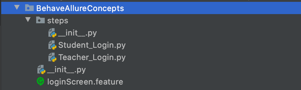 Behave Example with Allure Report : Allure Reporting Behave - Skill2Lead.com