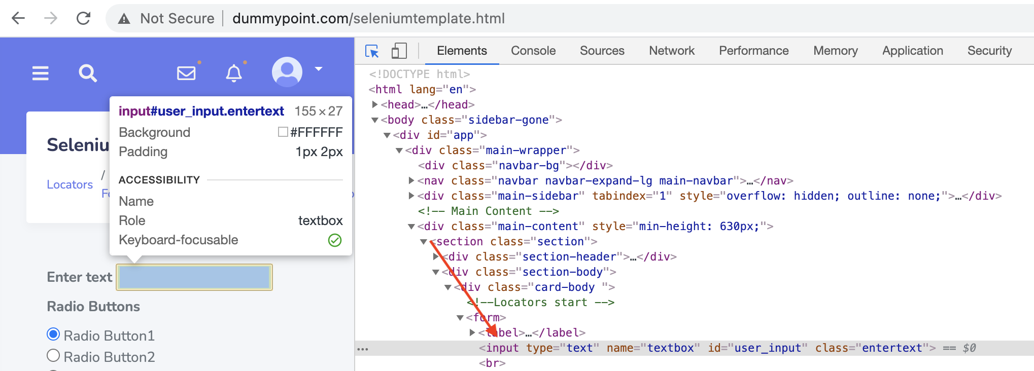 Selenium Tag Name Locator Skill2Lead